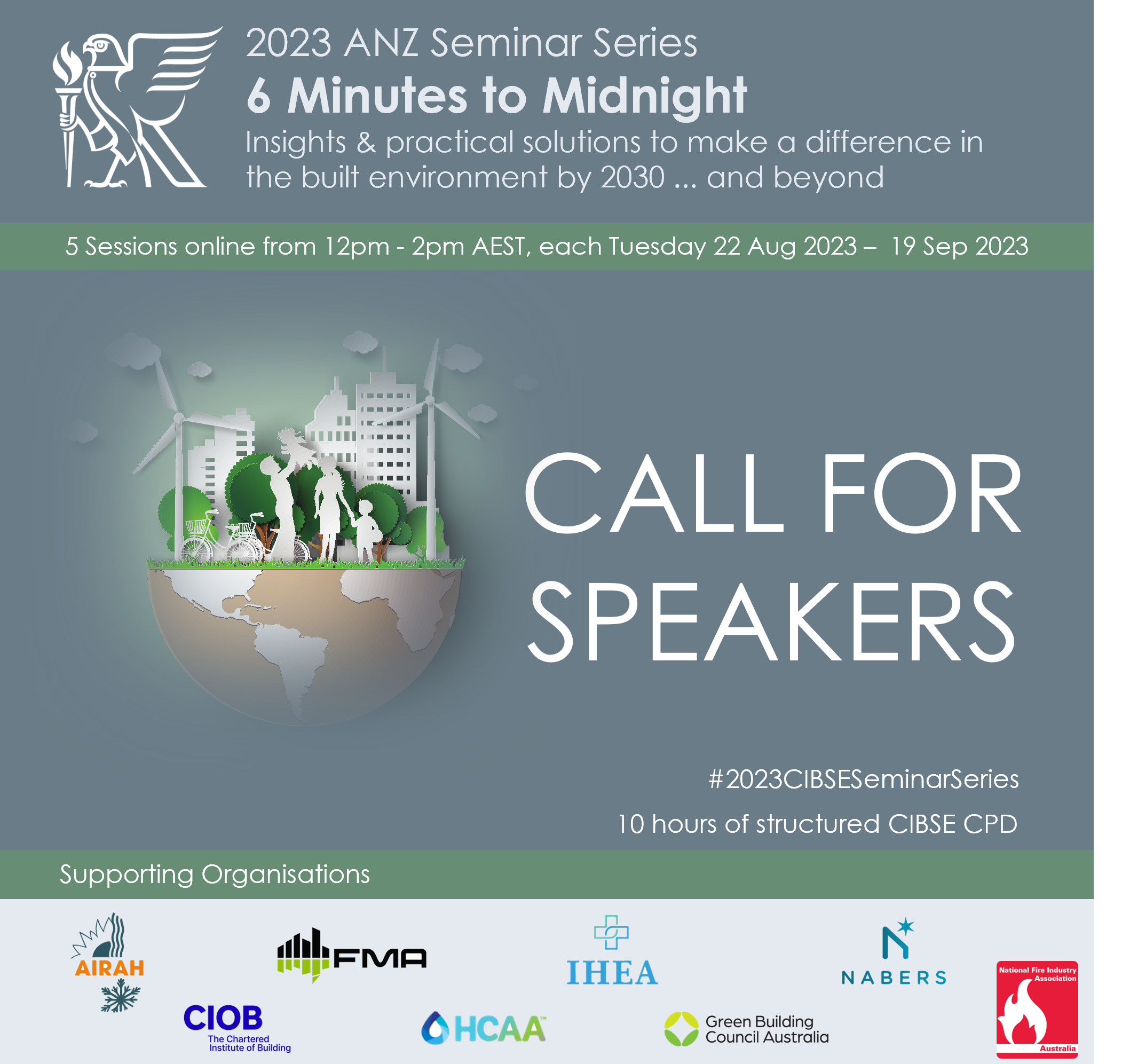 2023 CIBSE ANZ Seminar Series: Call for speakers | CIBSE